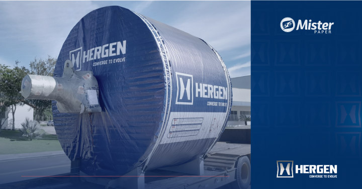 HERGEN Completes the Delivery of a New Tissue Paper Machine to MISTER ...