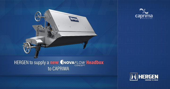 HERGEN to supply a new iNOVAFLOW Headbox to CAPRIMA – Hergen