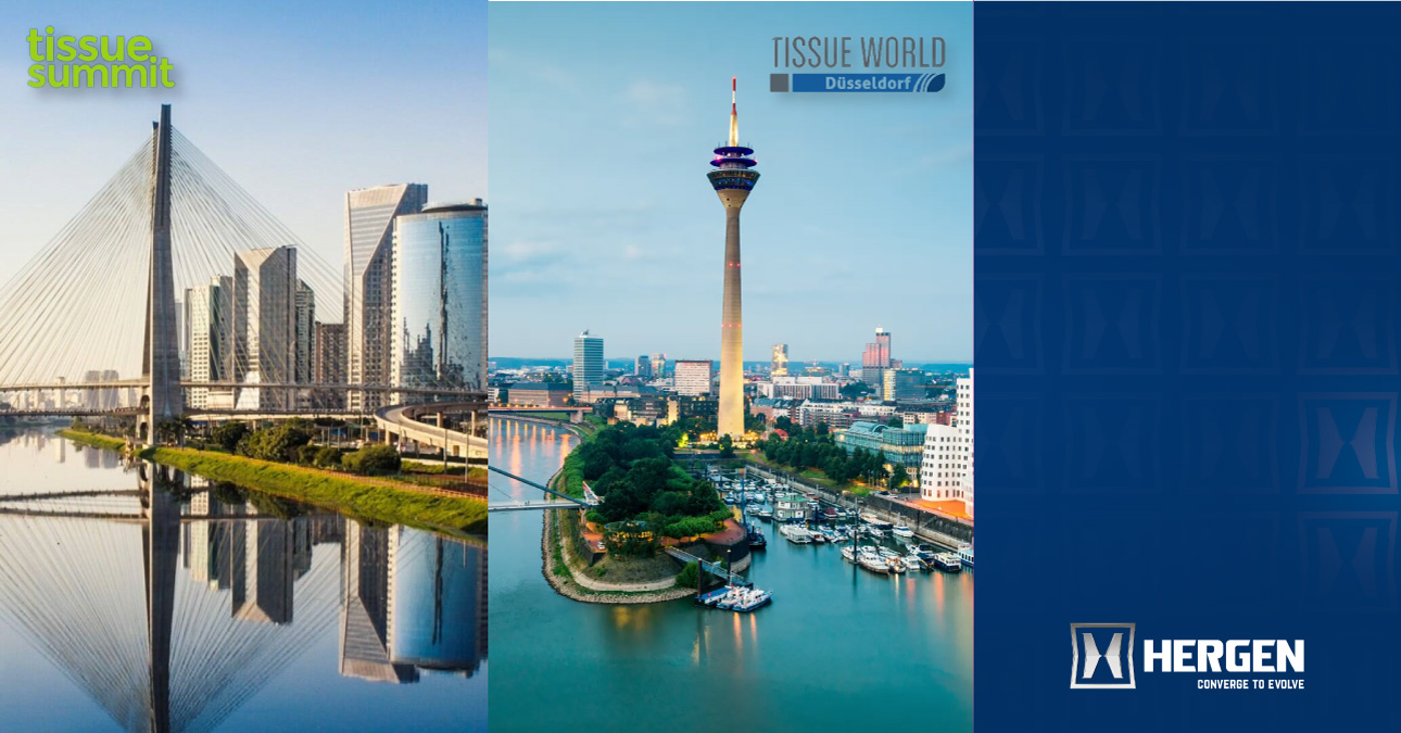 HERGEN marcará presença no Tissue Summit e na Tissue World – Hergen