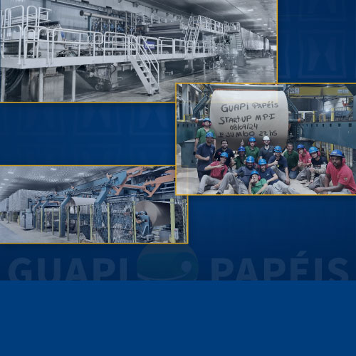 GREENPAPER instala 10 novos Cilindros Secadores Hergen de Aço Carbono ...